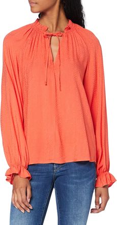 Sparkz Damen Vigga Shirt Hemd, Rot (Sunset Red 545), 38 (Herstellergr&ouml;&szlig;e: Large)
