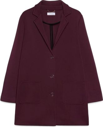 Fiorella Rubino Femme, Manteaux, Violet, Taille: 52 FR Manteau scuba Essential-line