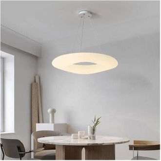 Trade Shop Trade Shop - nordische pendelleuchte f&uuml;r wohnzimmer schlafzimmer in form eines dekorativen rings