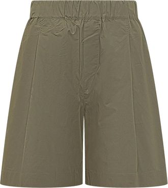 A Paper Kid Homme, Shorts, Vert, Taille: M Popeline Shorts