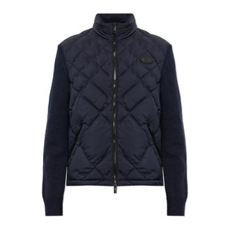 Burberry Dunsbury Stepp-Strickjacke - - Knitwear - Herren - Blau - L