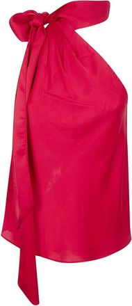 Ralph Lauren Femme, Tops, Rouge, Taille: 34 FR Chemisier &agrave; Bretelles Tiss&eacute;