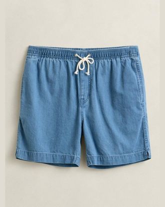 GANT Leichte Denim-Shorts aus Baumwolle, Regular Fit in
