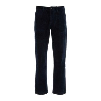 Polo Ralph Lauren Homme, Pantalons, Bleu, Taille: W33 Pantalon en velours c&ocirc;tel&eacute; stretch
