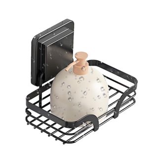 Generico Saugseifenschale - Saugseifenhalter | Vacuum SuctionCup Shower Sponge Teller | Schwammspülehalter | Dusch-Organizer | Modernes platzsparendes Tablett