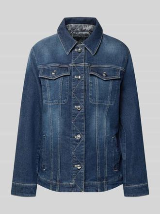 Marc Cain Regular Fit Jeansjacke mit Lyocell-Anteil