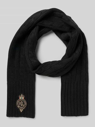Lauren Ralph Lauren Schal mit Label-Detail