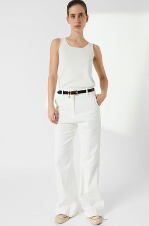 Gerard Darel Pantalon flare en coton - AUDEA - Ecru