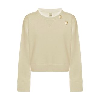Pinko Rundhals-Pullover - - Knitwear - Damen - Beige - XS