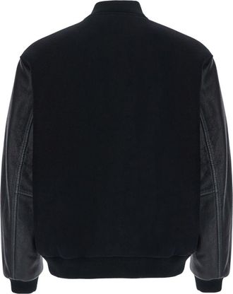 Emporio Armani Logo Bomber Jacket - Black