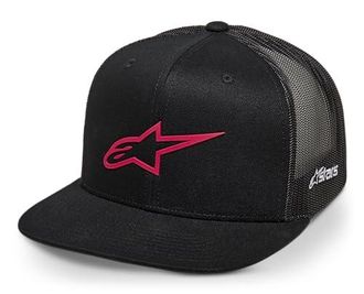 Alpinestars 3D Ageless Trucker Hat Casquette de Baseball Homme Noir/Rouge Taille Unique