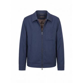 PESERICO Veste en Laine - Homme - Vestes - Bleu - Taille: L