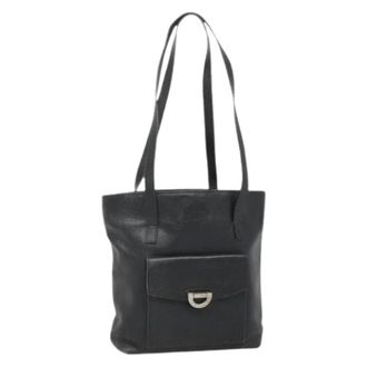 Celine Pre-owned Cuir sacs-celine - Femme - Pre-owned - Noir - Taille: ONE Size