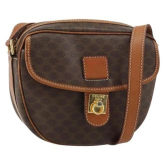 Celine Sac bandouli&egrave;re Vintage Pre-owned - Femme - Pre-owned - Brun - Taille: ONE Size