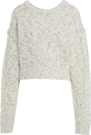 Won Hundred Femme, Pulls, Gris, Taille: 40 FR Pull Court en Maille Chunky Grigio