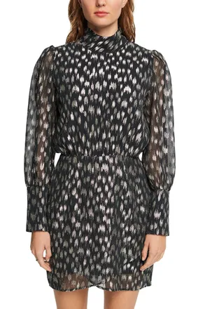 Esprit Damen 112CC1E310 Kleid, 001/BLACK, S