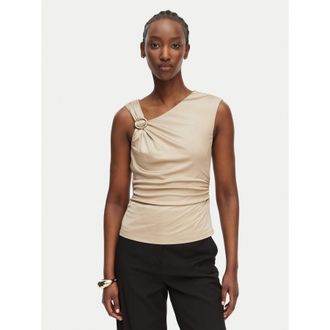 Guess Top G6GP02 K3068 Beige Slim Fit