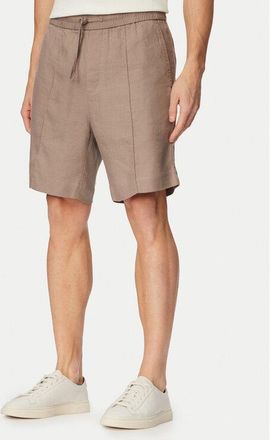 HUGO BOSS Stoffshorts Cino 262FW 50562792 Hellbraun Straight Fit