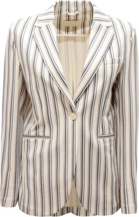 Circolo 1901 Femme, Vestes, Multicolore, Taille: 40 FR Fd3491 Giacca Oxford