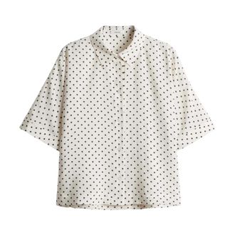 OPUS Tupfenbluse - - Blouses & Shirts - Damen - Mehrfarbig - XL