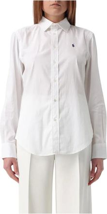 Polo Ralph Lauren Femme, Blouses et Chemises, Blanc, Taille: 40 FR Classic Cotton Shirt