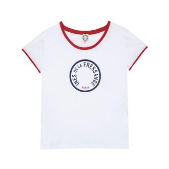 Ines De La Fressange Priscilla T-Shirt - - Tops - Damen - Wei&szlig; - S