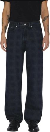 Dr. Denim Omar Jean Droit Relax - Homme - Jeans - Bleu - Taille: W30 L30