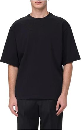 Hev&ograve; Homme, Tops, Noir, Taille: 2XL T-shirt Mulino