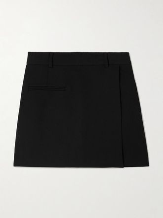 Rebecca Vallance Short Effet Portefeuille En Cady Finley - Noir