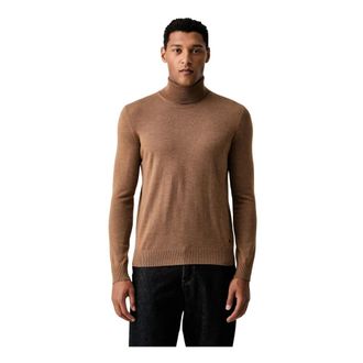 Joop Donte Turtleneck - Homme - Pulls - Brun - Taille: M