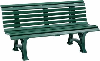 Blome Gartenbank helgoland 3-Sitzer Länge 1500 mm, grün