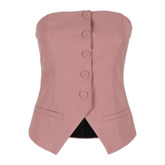 Erika Cavallini Semi Couture Stilvolles UMA Kleid - - Suits - Damen - Rosa - XS