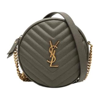 Saint Laurent Sac bandouli&egrave;re vintage Pre-owned - Femme - Pre-owned - Gris - Taille: ONE Size