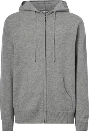 MC2 Saint Barth Homme, Sweatshirts et sweats &agrave; capuche, Gris, Taille: XL Felpa in maglia rasata