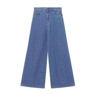 Max Mara Damen, Jeans, Blau, LGr&ouml;&szlig;e