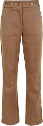 Maicazz Femme, Pantalons, Brun, Taille: 38 FR Straight Pantalons