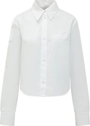 Sportmax Femme, Blouses et Chemises, Blanc, Taille: 42 FR Spxceppo Shirt