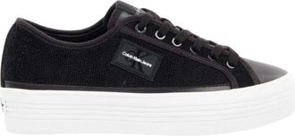 Calvin Klein Femme, Chaussures, Noir, Taille: 39 EU Baskets