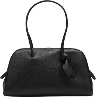 Jacquemus Femme, Sacs, Noir, Taille: ONE Size Sac Bandouli&egrave;re en Cuir