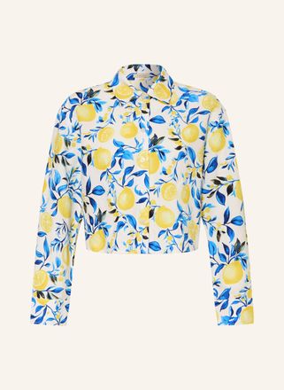 Lilienfels Lilienfels Hemdbluse Mit Leinen gelb