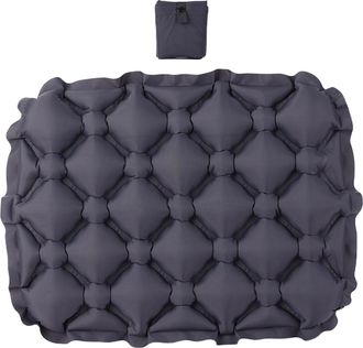 Generic Tragbares Sitzkissen - aufblasbares Sitzkissen für Reise Flugzeug | Wasserdichter Stuhl mit Aufbewahrungstasche für Camping Tribünen Auto Büro Wandern