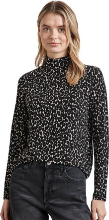 Street One Damen A322375 Bedrucktes Jersey-Shirt,Mehrfarbig, 44