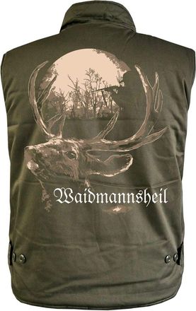 Spass Kostet Herren M&auml;nner Ranger Weste mit Futter WAIDMANNSHEIL J&auml;ger outdoor Gr&ouml;&szlig;e S - 5XL