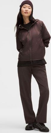 lululemon Nylon-Trainingshose mit mittelhohem Bund SLNSH Kollektion für Frauen - Größe 2XS in Sequoia