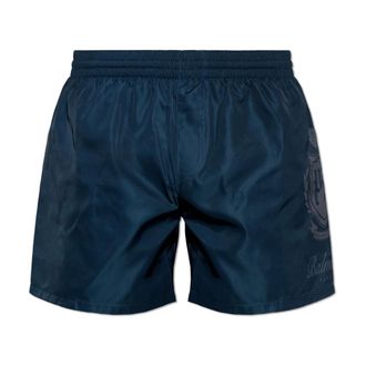 Balmain Homme, Maillots de bain, Bleu, Taille: XL Short de bain