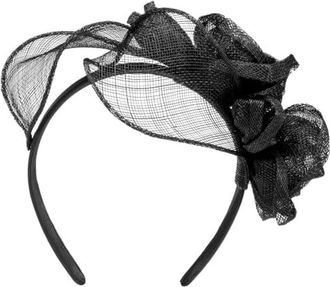 Seeberger Serre-T&ecirc;te Kaljeta Sinamay Chapeau de f&ecirc;te (Taille Unique - Noir)