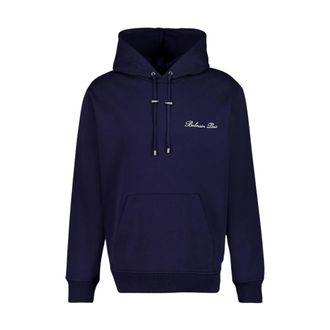 Balmain Signature Sweatshirt - - Sweatshirts & Hoodies - Herren - Blau - M