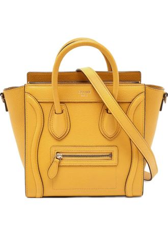 Celine sac &agrave; main Dune Drummed (2024) - Jaune