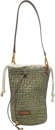 Gianni Chiarini Femme, Sacs, Vert, Taille: ONE Size Nefeli Crochet Hobo Bag