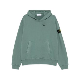 Stone Island Homme, Sweatshirts et sweats &agrave; capuche, Vert, Taille: L SweaT-shirt &agrave; capuche